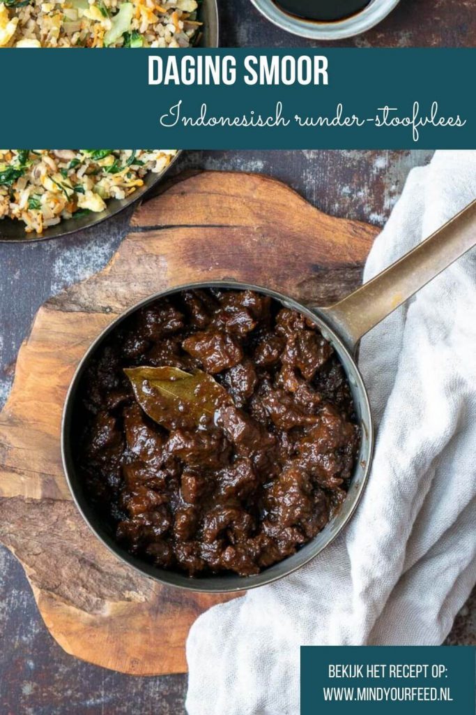 Daging smoor - Indonesisch stoofvlees - Mind Your Feed