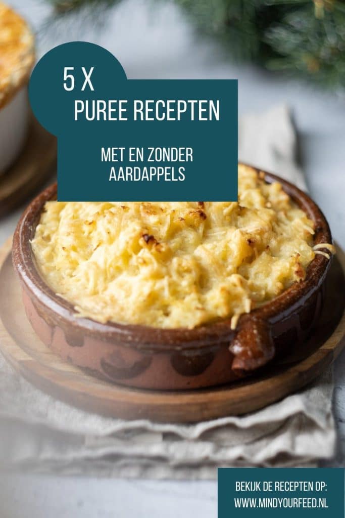 6x Puree recepten met en zonder aardappel - Mind Your Feed