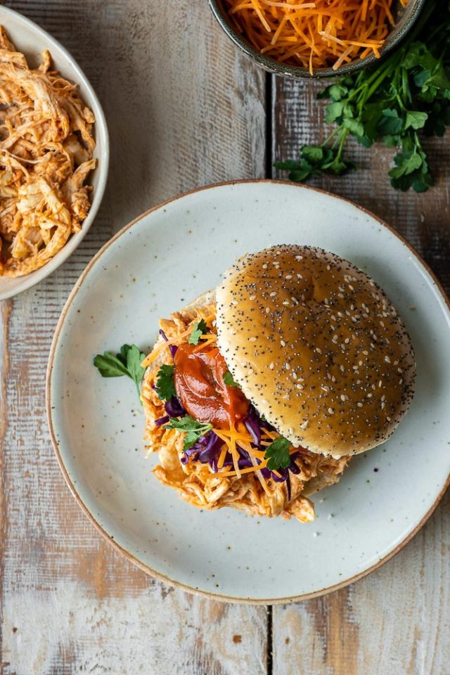 BBQ Pulled chicken - Mind Your Feed