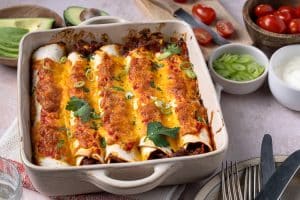 Enchiladas met gehakt – Mexicaanse wraps uit de oven - Mind Your Feed