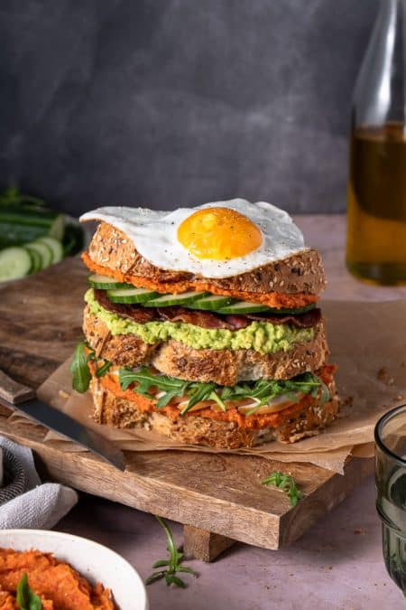 Club sandwich met kip - Mind Your Feed
