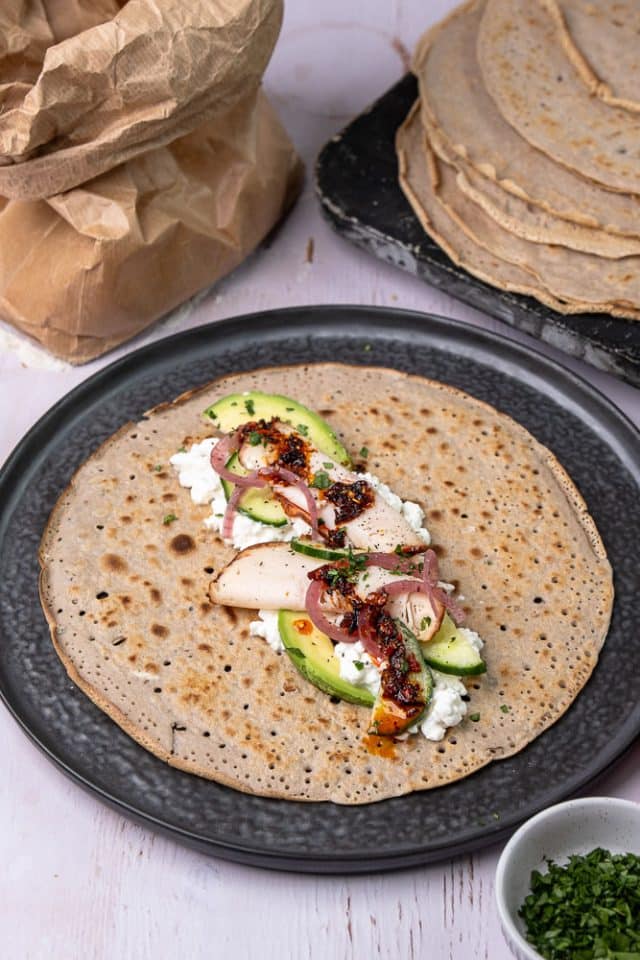 Boekweit wraps - Mind Your Feed